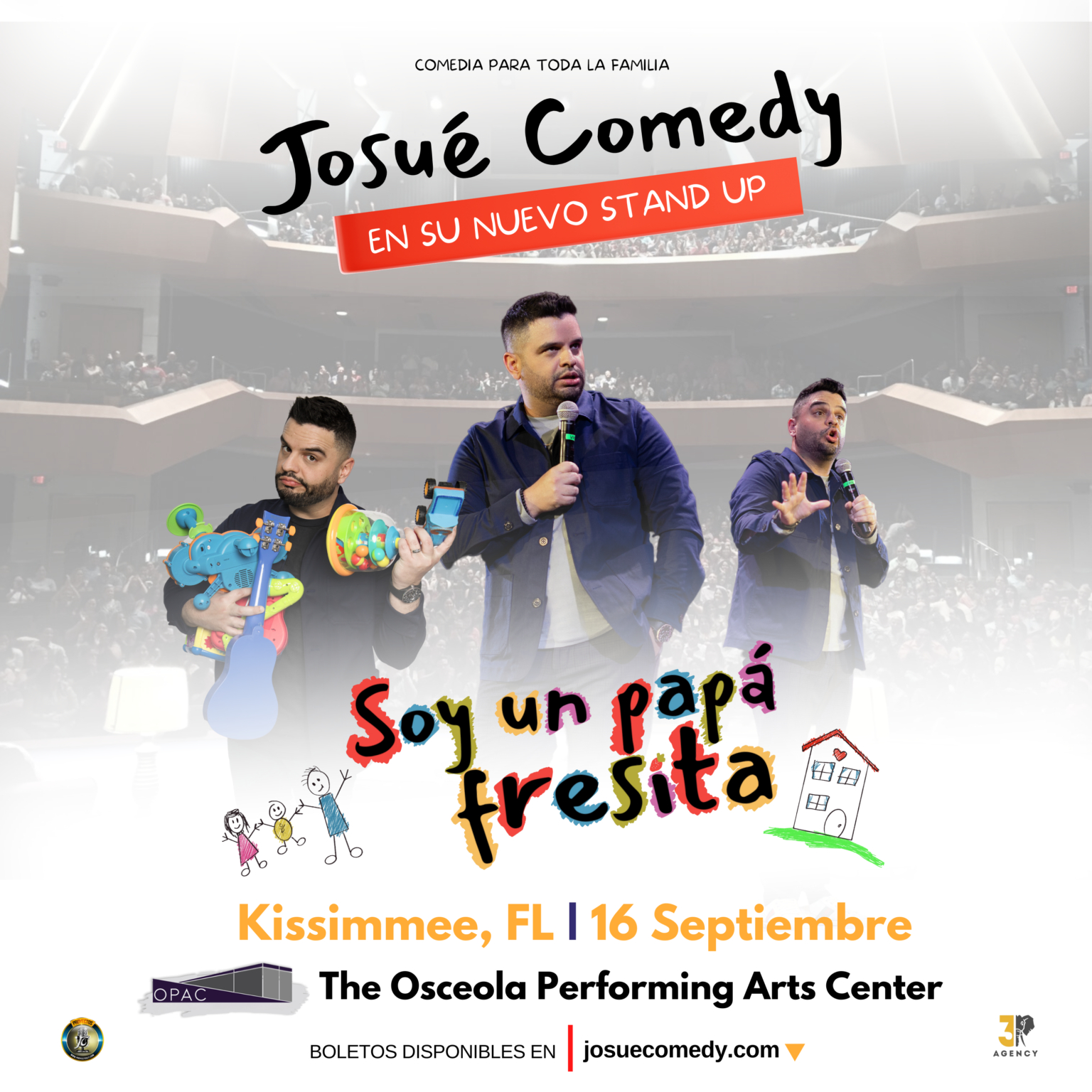 EL COMEDIANTE PUERTORRIQUEÑO JOSUÉ COMEDY ANUNCIA NUEVA FECHA EN ...