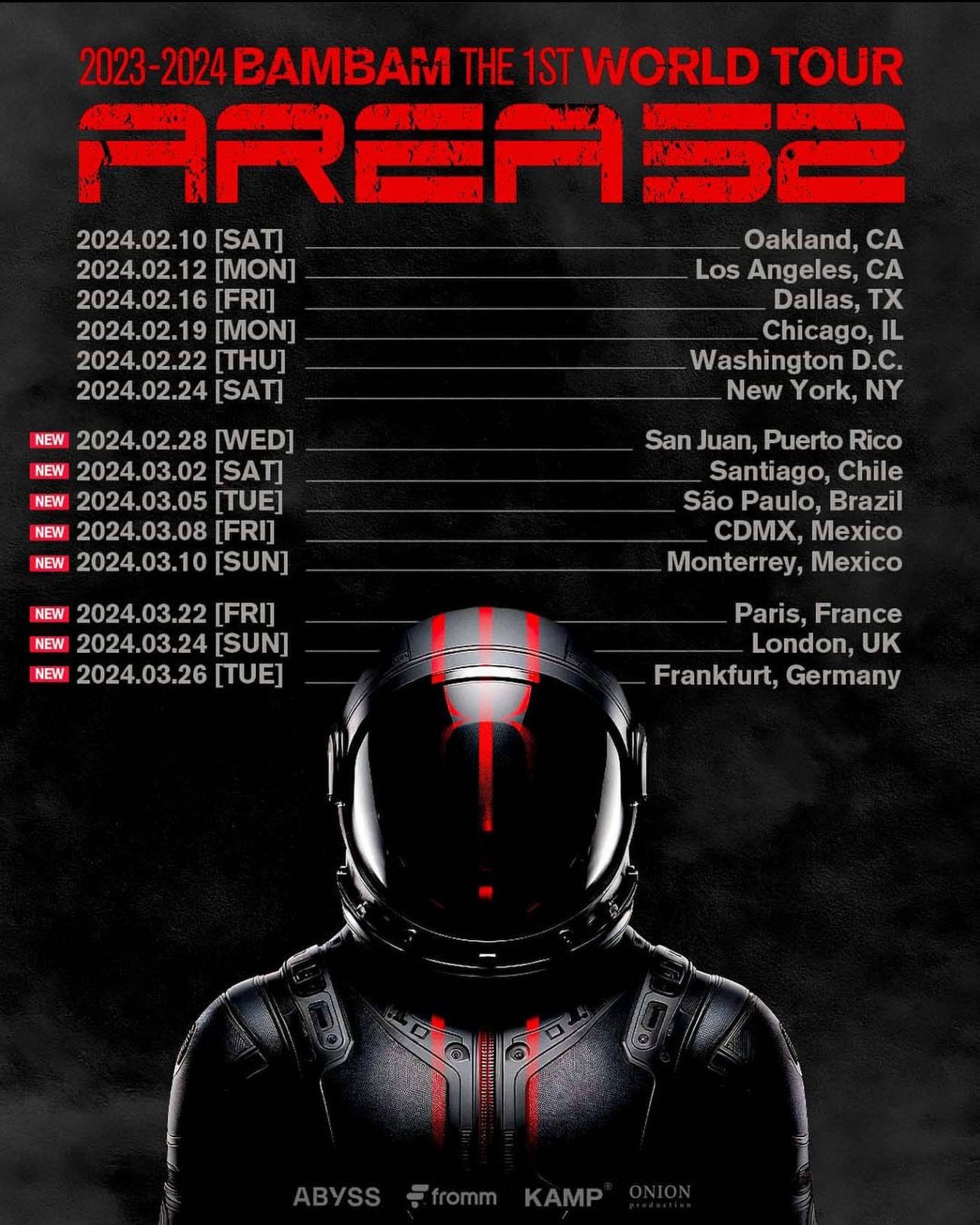 K-POP SUPERSTAR BamBam ANNOUNCES “BamBam THE FIRST WORLD TOUR [AREA 52 ...